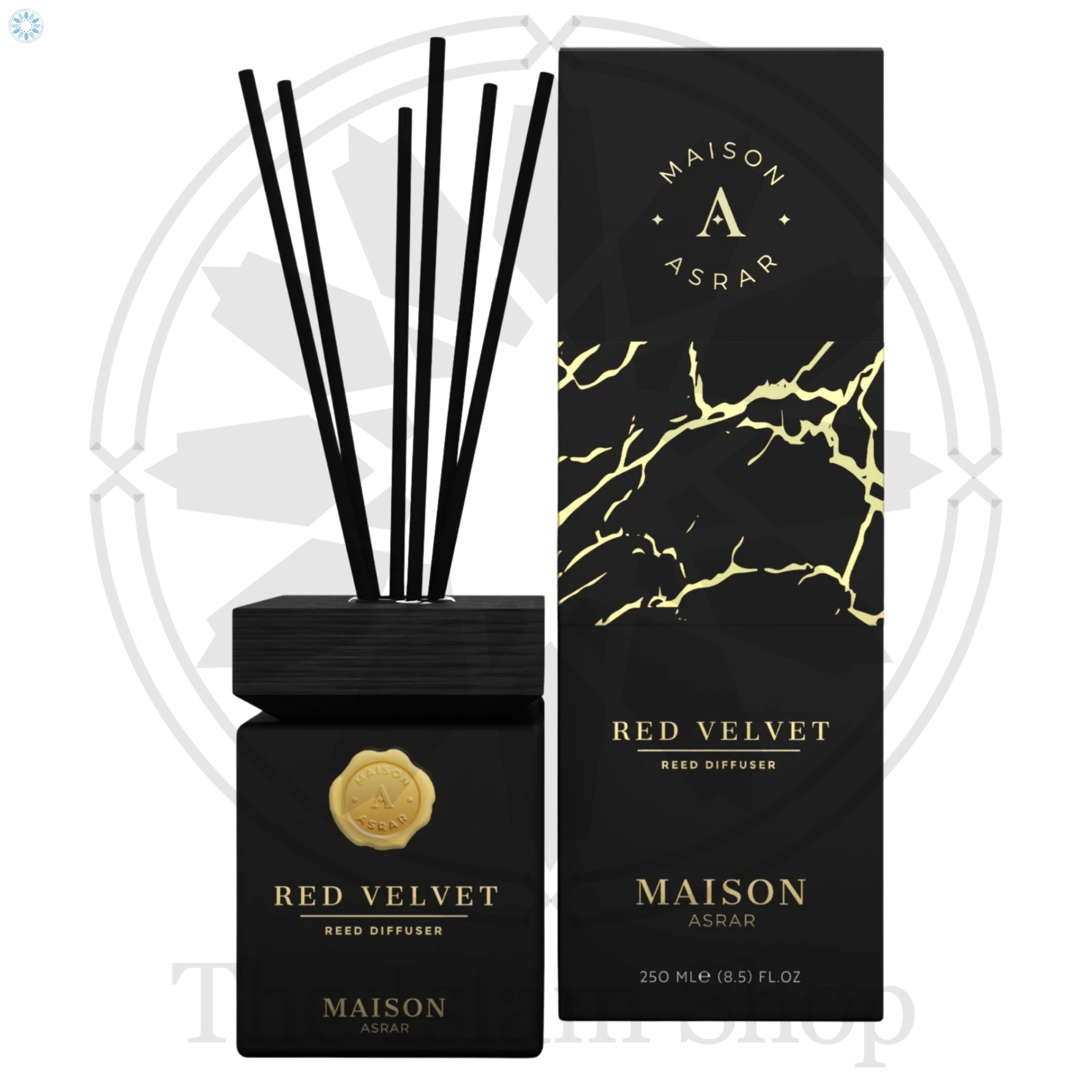 Perfumes › Home Fragrances › Red Velvet - Reed Diffuser 250ml By Maison Asrar